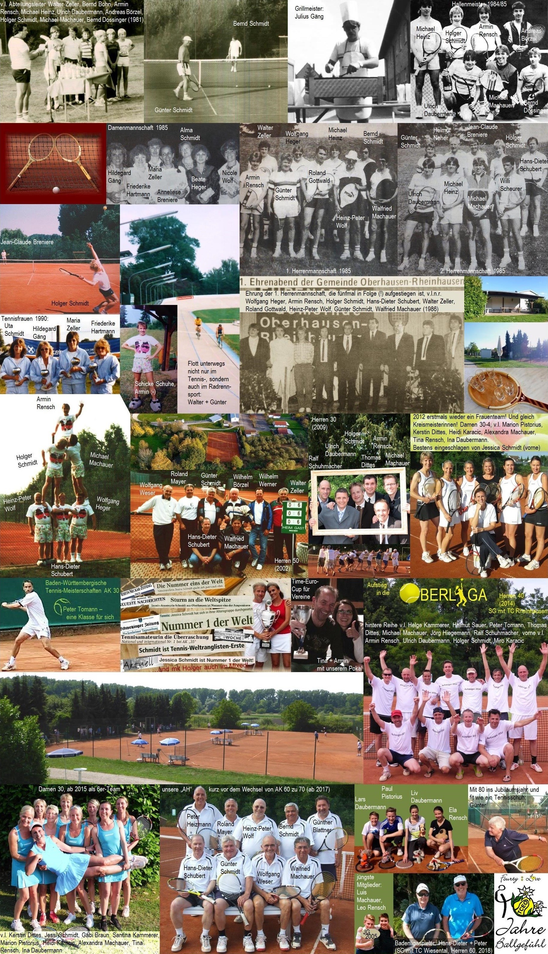 Der TCEO im Jubiläumsjahr: - RSV Edelweiß Oberhausen e.V.